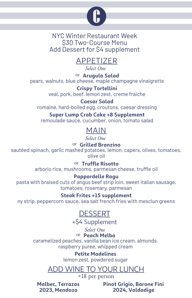 Book a Table Today for Copinette’s Restaurant Week Menu - Copinette ...